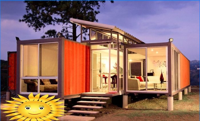 Casa dai container: caratteristiche costruttive, stime dei costi Casa dai container: caratteristiche costruttive, stime dei costi