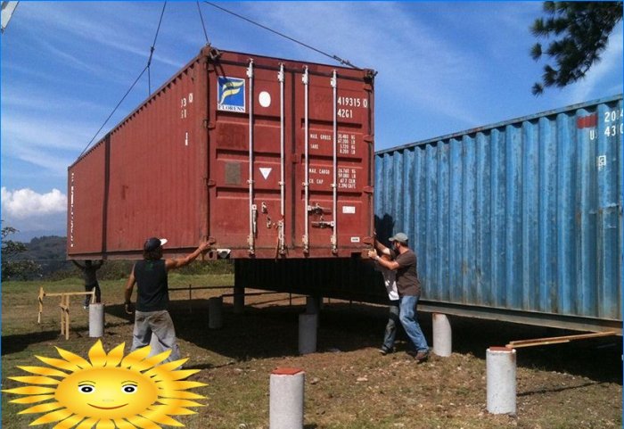 Casa dai container: caratteristiche costruttive, stime dei costi Casa dai container: caratteristiche costruttive, stime dei costi